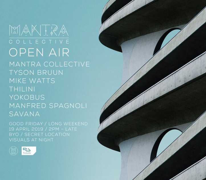 Mantra Collective Open Air bij TBA - Secret Location., Sydney