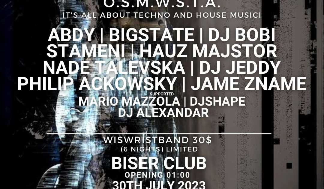 Only Love Festival - Letna Scena > Biser Club, Struga at Biser Club, North Macedonia