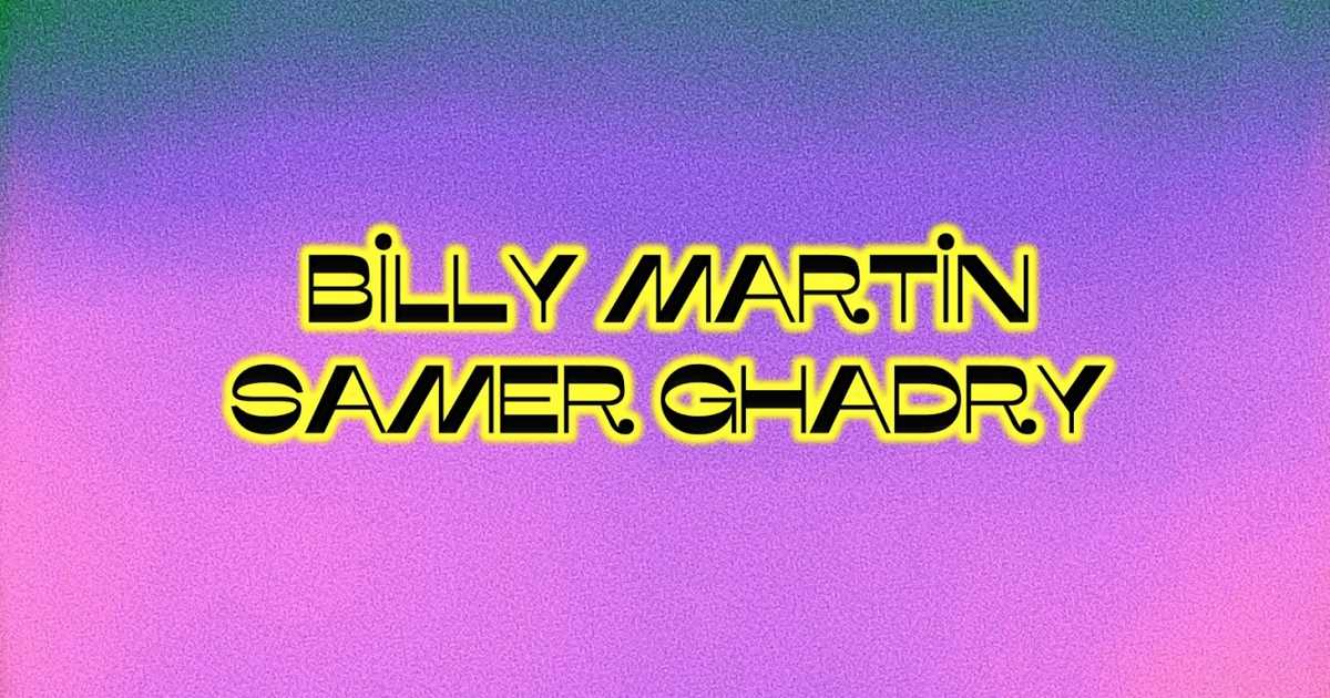 Spontaneous Space with Billy Martin and Samer Ghadry bei IRL, New York City