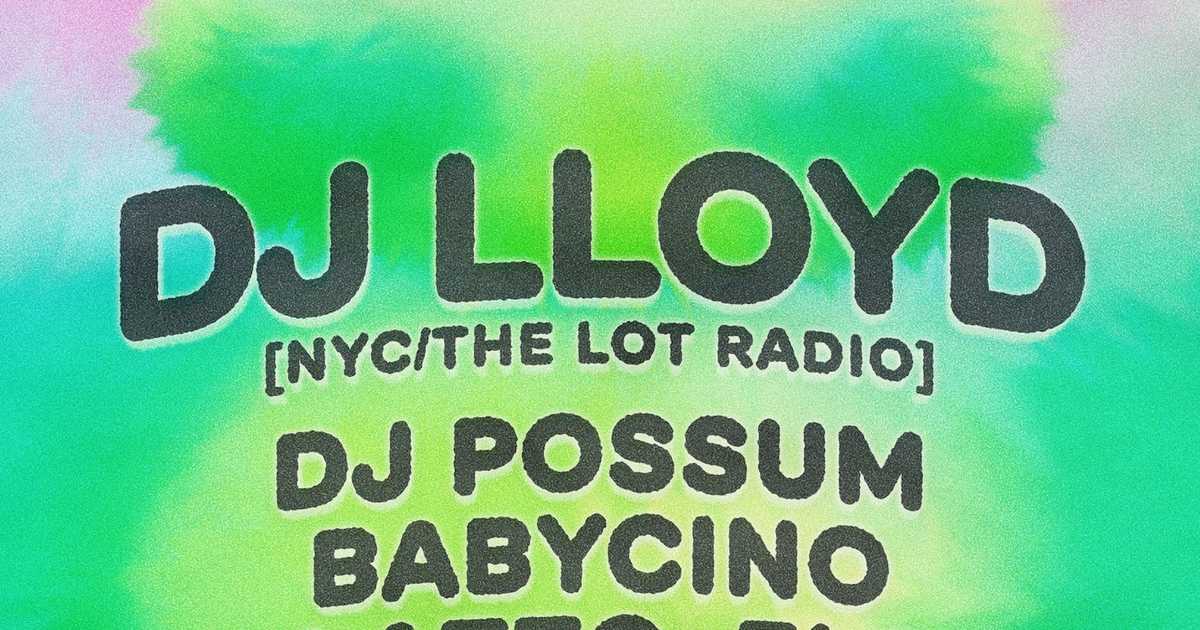 Reasons To Be Cheerful: DJ Lloyd [NYC] at Solace, Melbourne