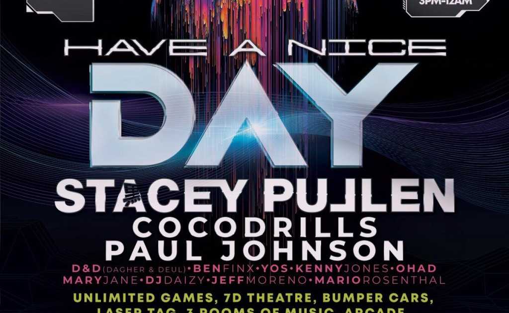 Have a Nice Day! with Stacey Pullen, Cocodrills ,Paul Johnson & More at ...