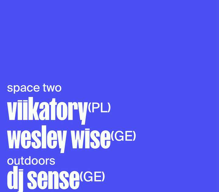 Left Bank Clubnight: Viikatory Wesley Wise DJ Sense at Left Bank, Tbilisi