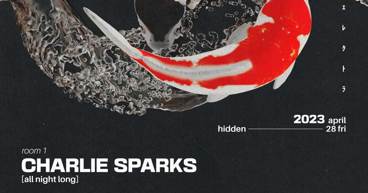 Teletech x Elektra: charlie sparks [all night long], lessss, vall du son at Hidden, Manchester