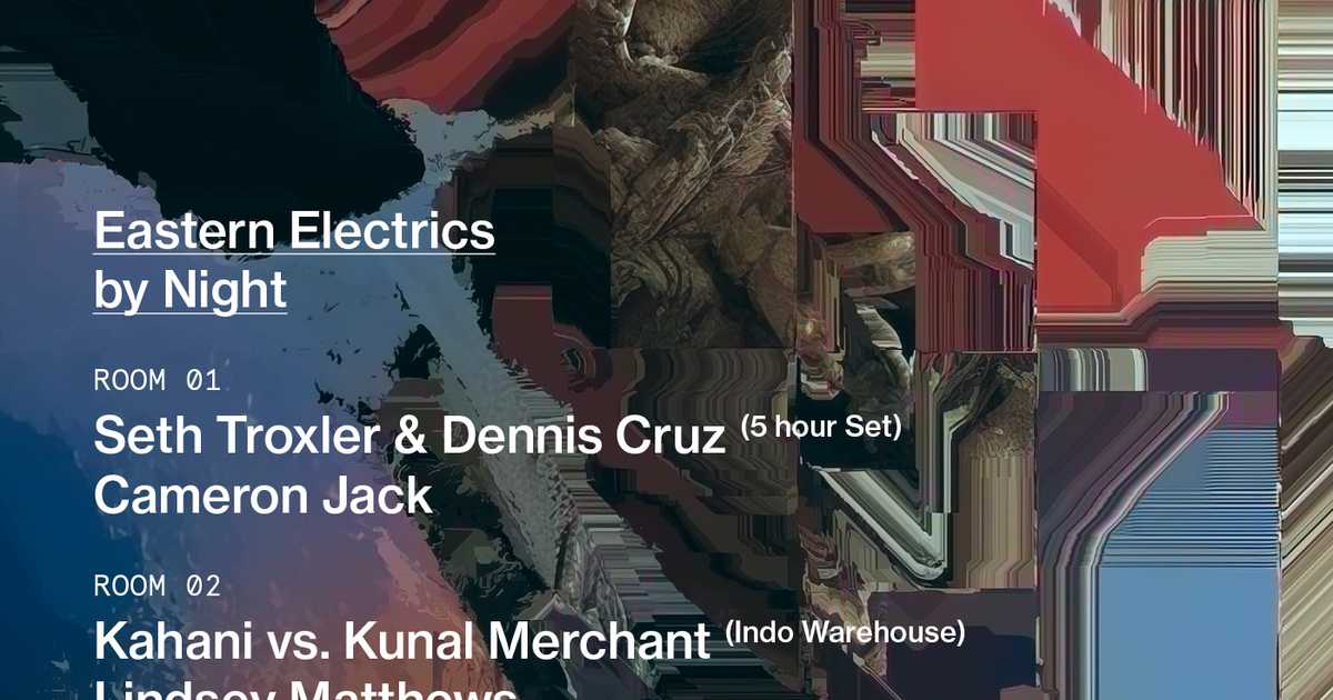 fabric x Eastern Electrics: Seth Troxler B2B Dennis Cruz, Indo ...