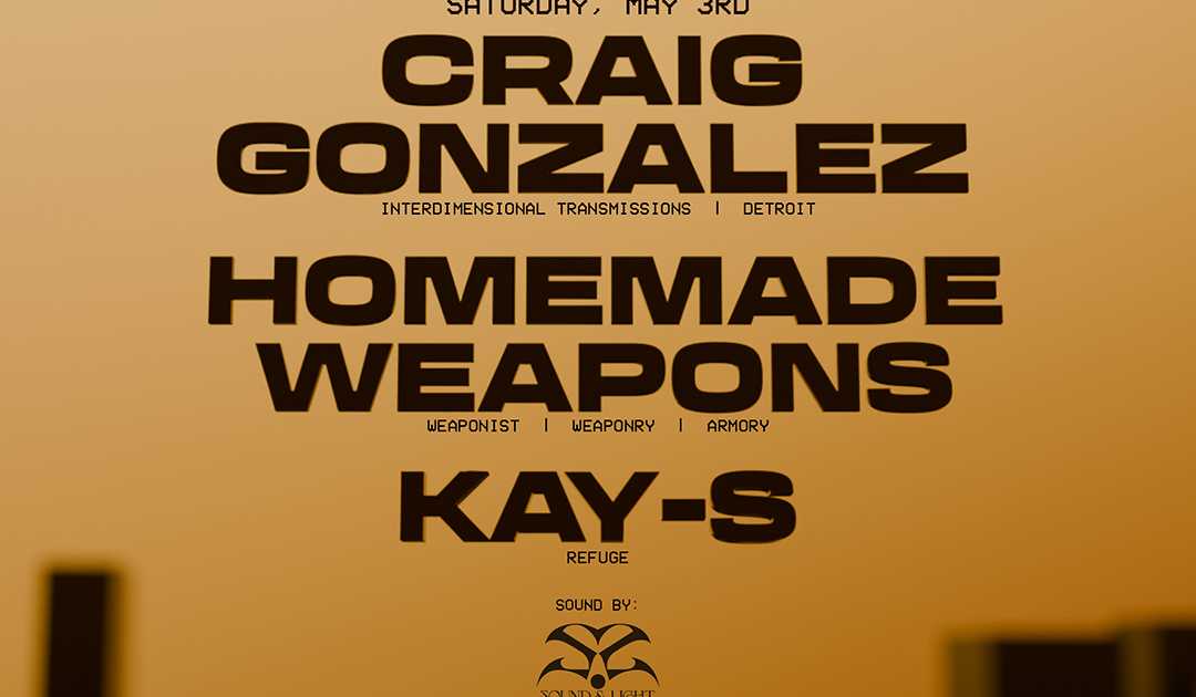 Refuge: Craig Gonzalez, Homemade Weapons, Kay-S at The Nest at St. Pete ...