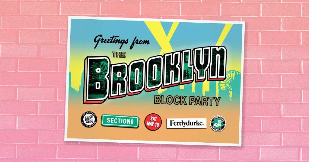 The Brooklyn Block Party bij Section 8, Melbourne