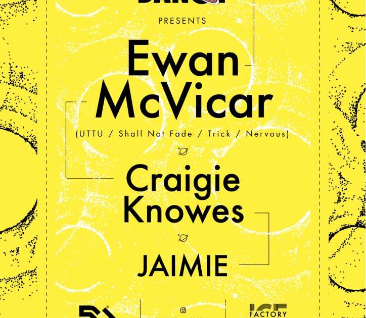 Planet Dance presents: Ewan Mcvicar, Craigie Knowes, Jaimie em Ice ...