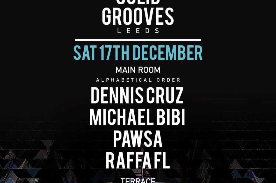 D.O.N presents Solid Grooves Leeds at The Warehouse, Leeds