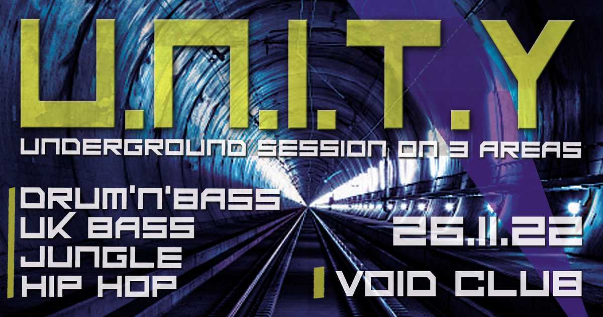 U.N.I.T.Y. - Underground Session on 3 Areas at Void Club, Berlin