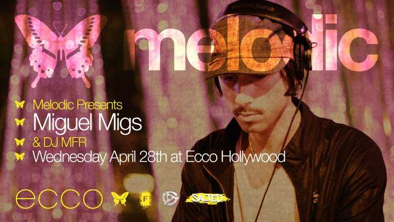 Miguel Migs and Dj Mfr Get Melodic at Ecco Ultra Lounge, Los Angeles