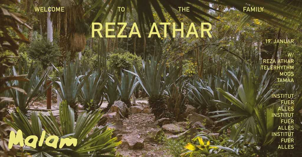 Malam with Reza Athar em Schumacher Club, Bochum