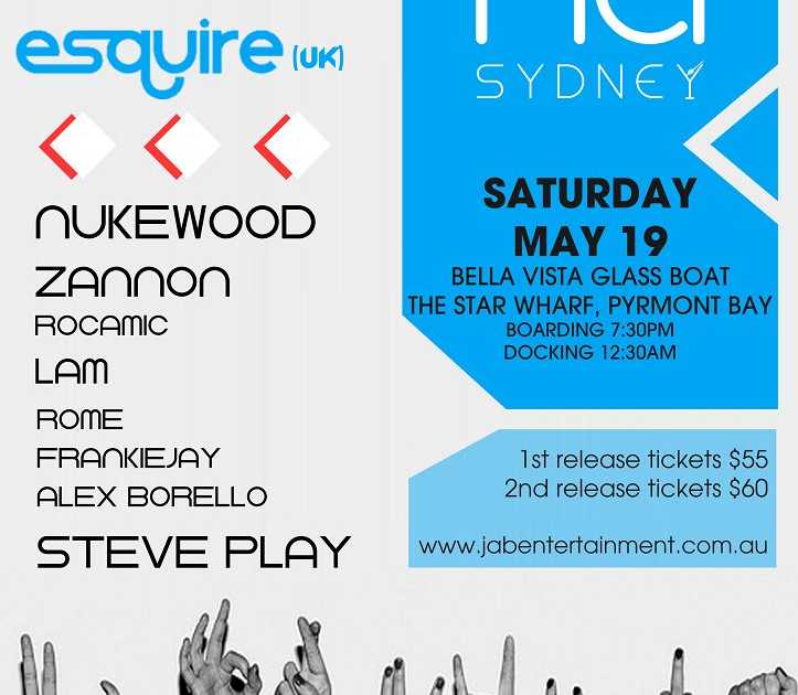 Jab Entertainment presents Nusydney Abord The Bella Vista en Boat Party ...