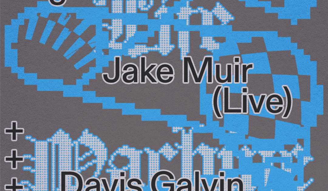 Machine Life: Jake Muir [live] + Davis Galvin at public records, New York