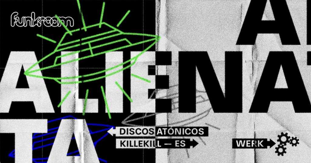 Funkroom w Alienata a Das Werk, Vienna